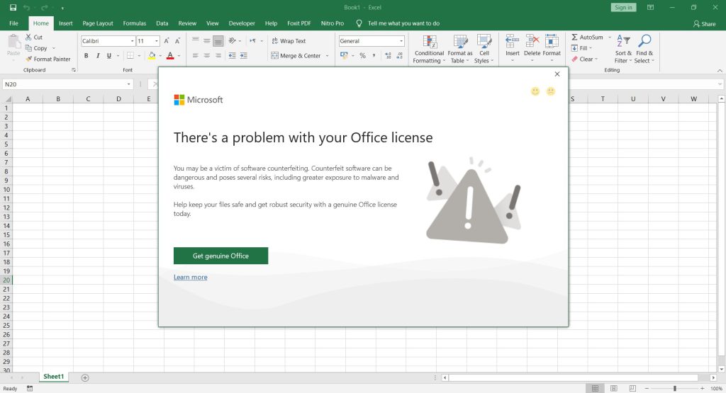 [FIX] Get Genuine Office - Your License Isn't Genuine, and You May Be A ...