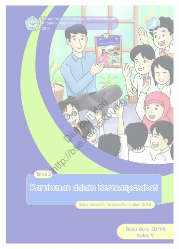 Kerukunan dalam Bermasyarakat (Buku Guru) Kelas 5 SD – e-Baca
