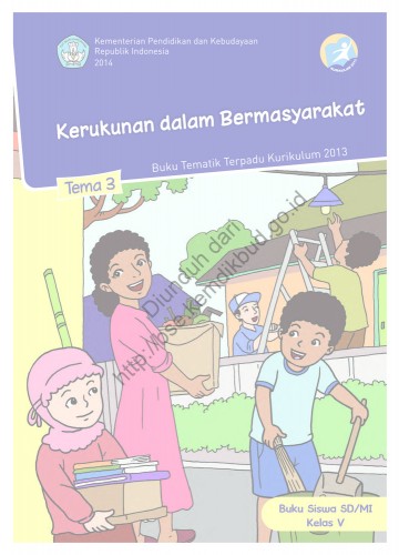 Kerukunan dalam Bermasyarakat (Buku Siswa) Kelas 5 SD – e-Baca