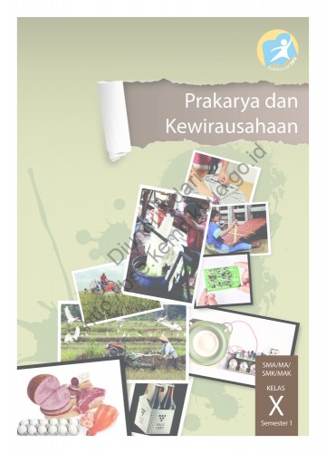 Prakarya dan Kewirausahaan (Buku Siswa) Kelas 10 SMA/SMK – e-Baca