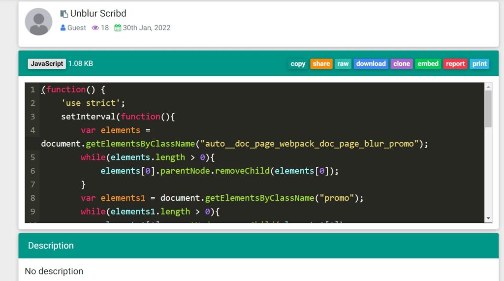 Cara Unblur Scribd Tanpa Login – e-Baca