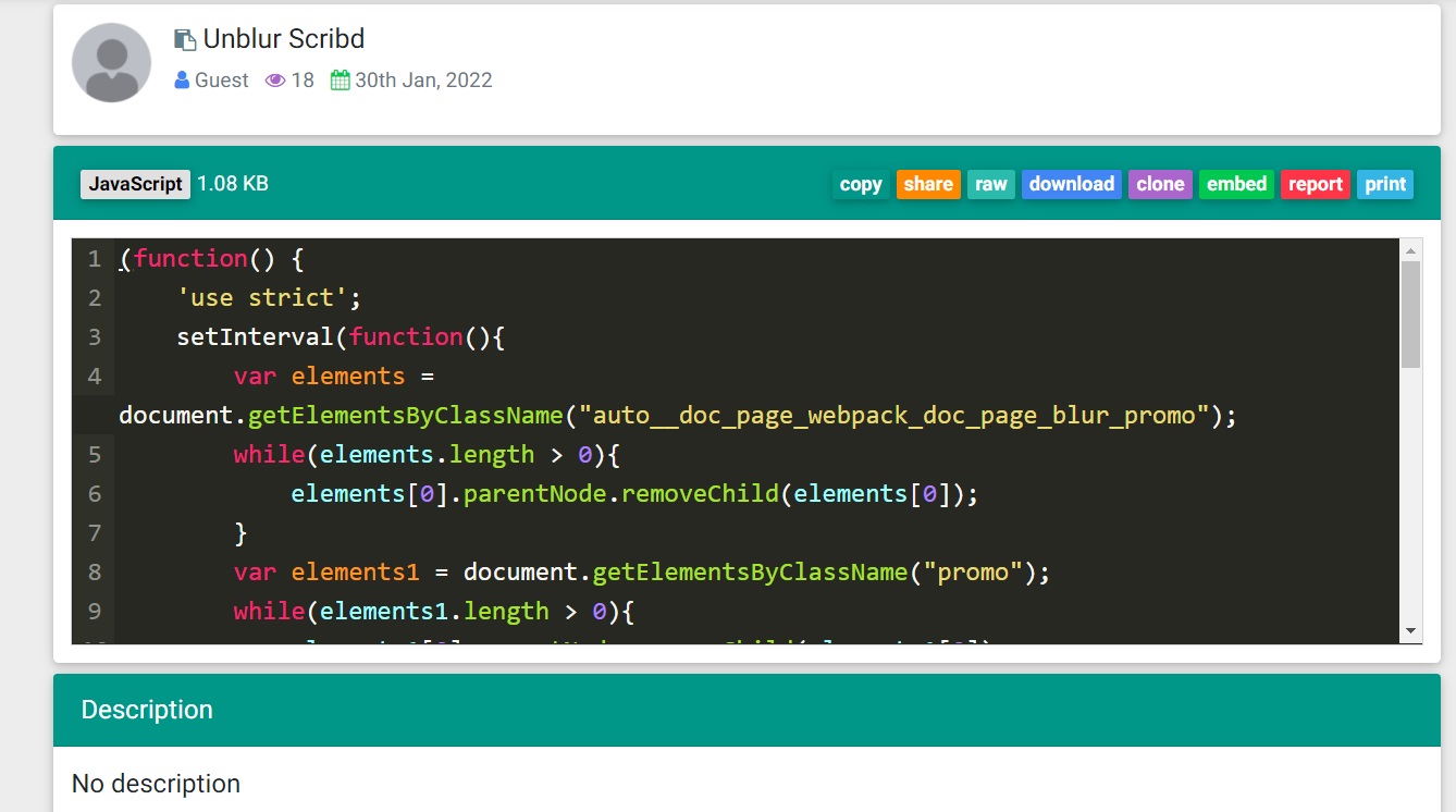 Cara Unblur Scribd Tanpa Login – e-Baca
