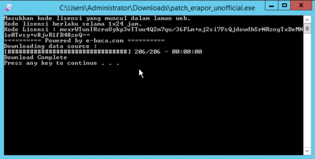 Cara Install E Rapor SMP K13 Di Windows Server – e-Baca