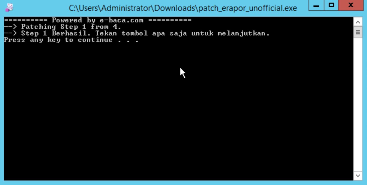 Cara Install E Rapor SMP K13 Di Windows Server – e-Baca