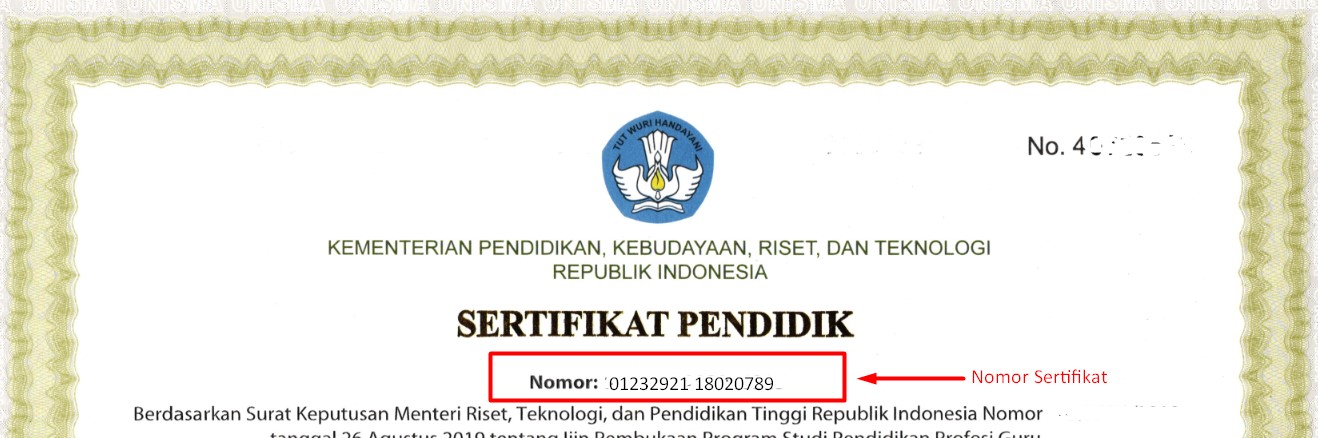 Cek Linieritas Sertifikat Pendidik dan Mata Pelajaran Yang Diampu – e-Baca